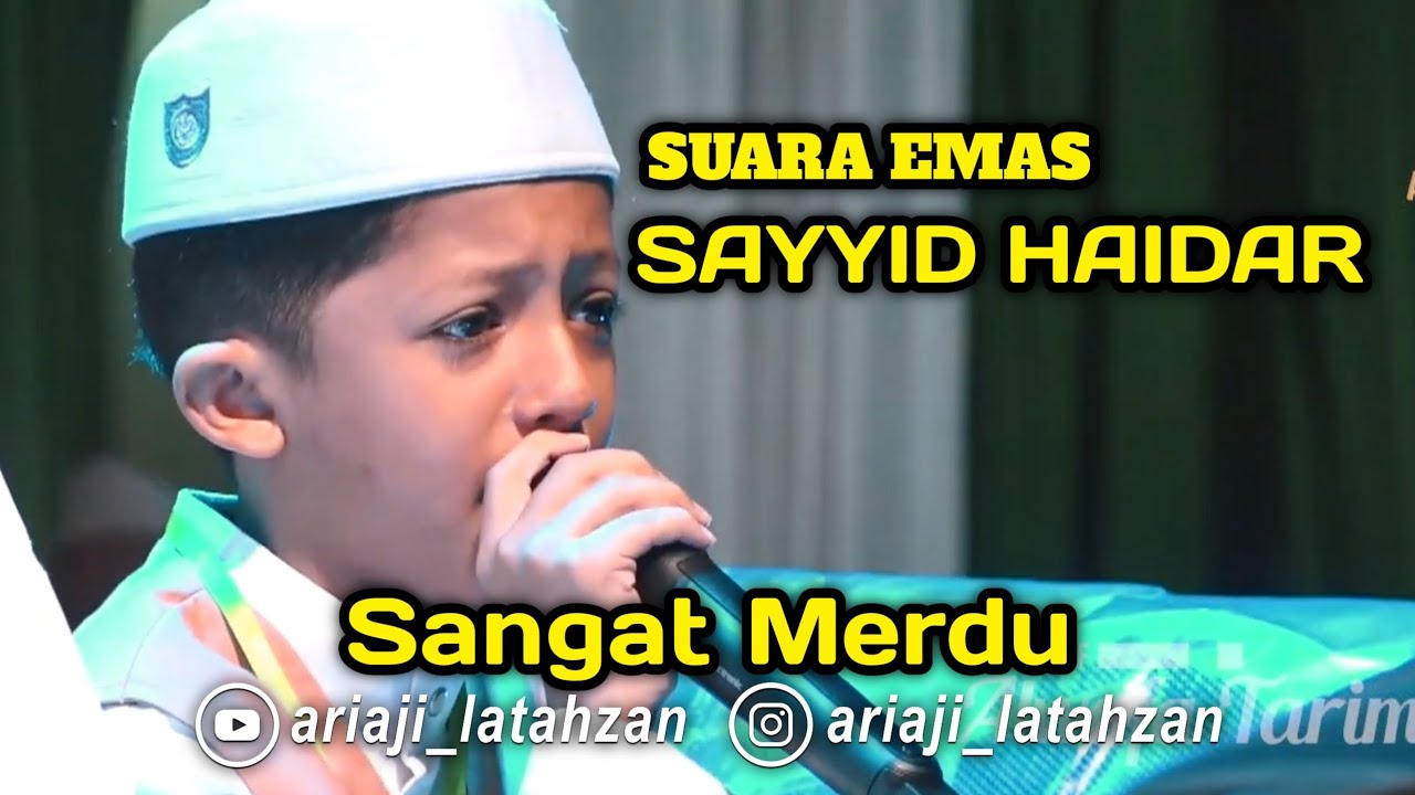 Suara Emas Sayyid Haidar Bin Muhammad Al Haddar - YouTube