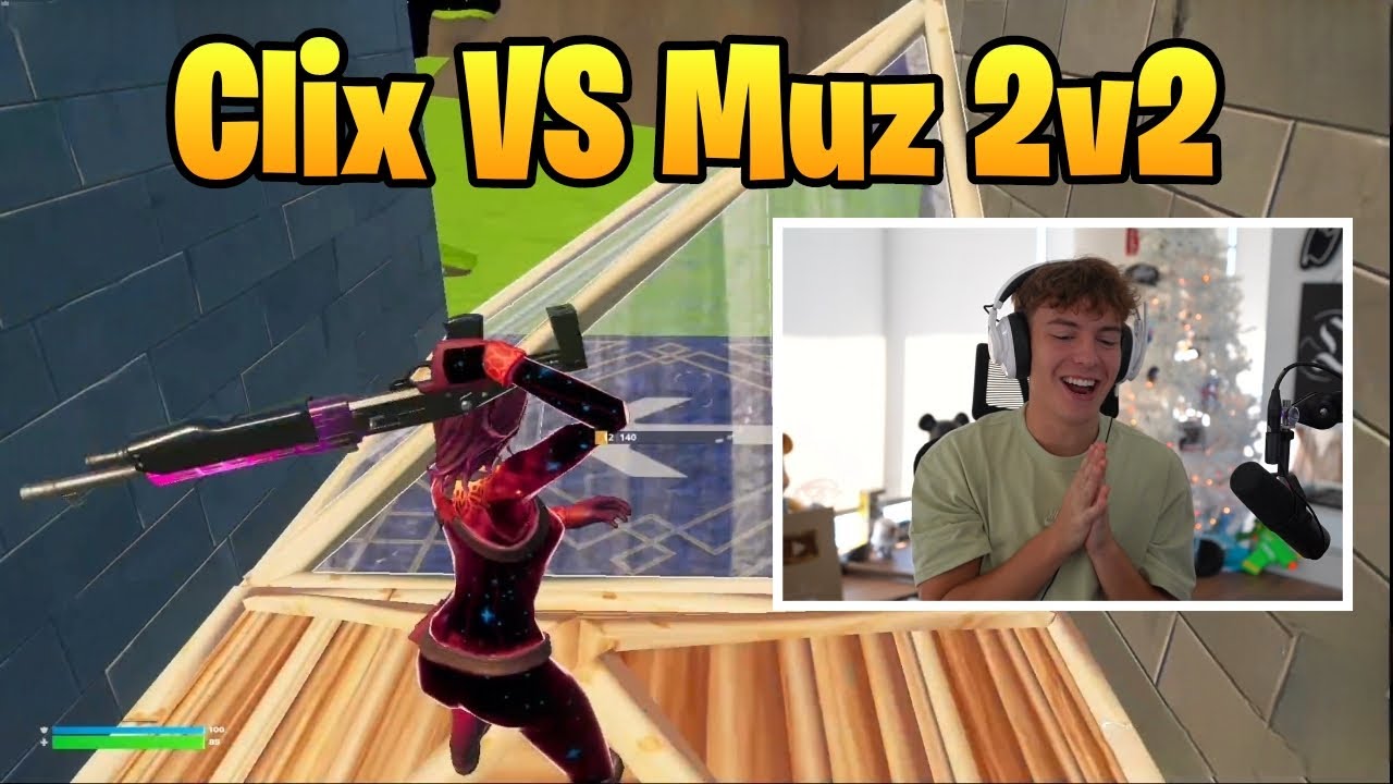 Clix VS Muz 2v2 TOXIC Fights - YouTube