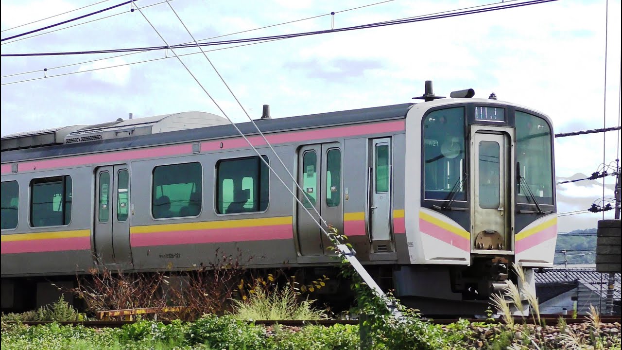 E129系A21+B22編成【4K】信越本線上り434M - YouTube