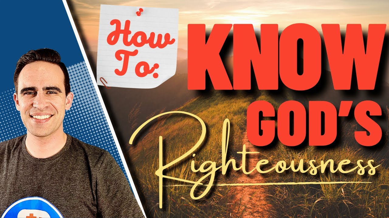 How to live a righteous life for God (explained simply, anyone can do ...
