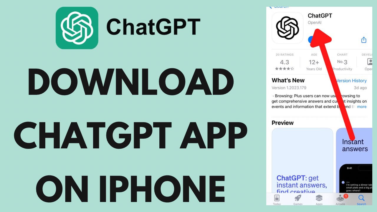 How to Download ChatGPT App On iPhone (Download ChatGPT Official App ...