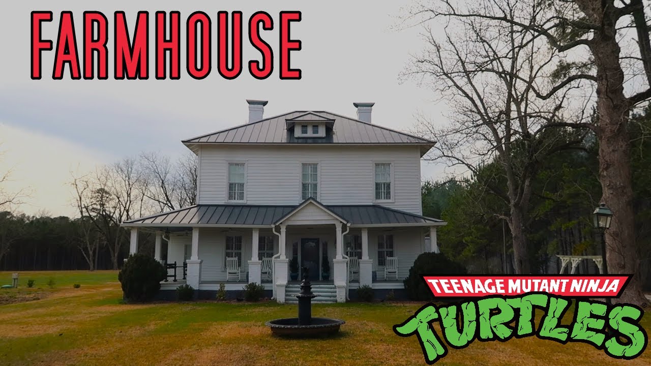 1990 Ninja Turtles Movie Farmhouse Visit - YouTube