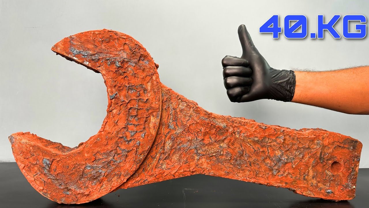 World s Largest Wrench Restoration Gaint Wrench Restoration YouTube world-s-largest-wrench-restoration-gaint-wrench-restoration-youtube