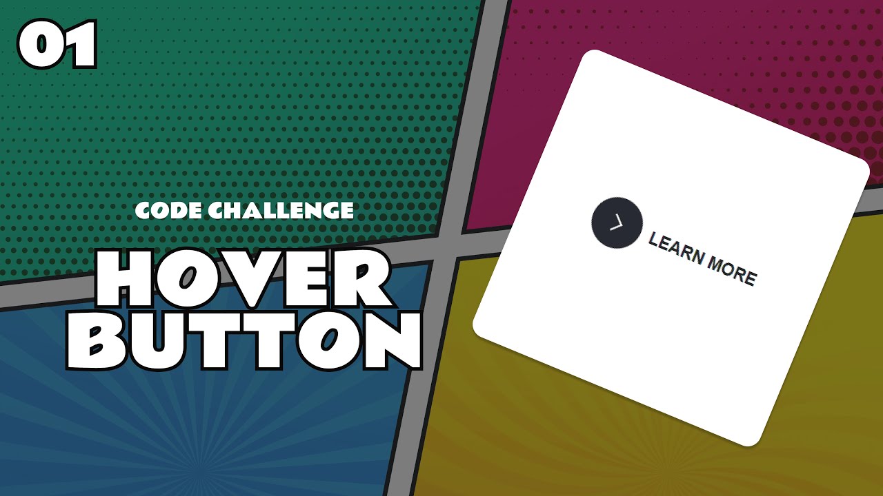 Creating Hover Button Using Html And Css Code Challenge Day 01 Villain Youtube