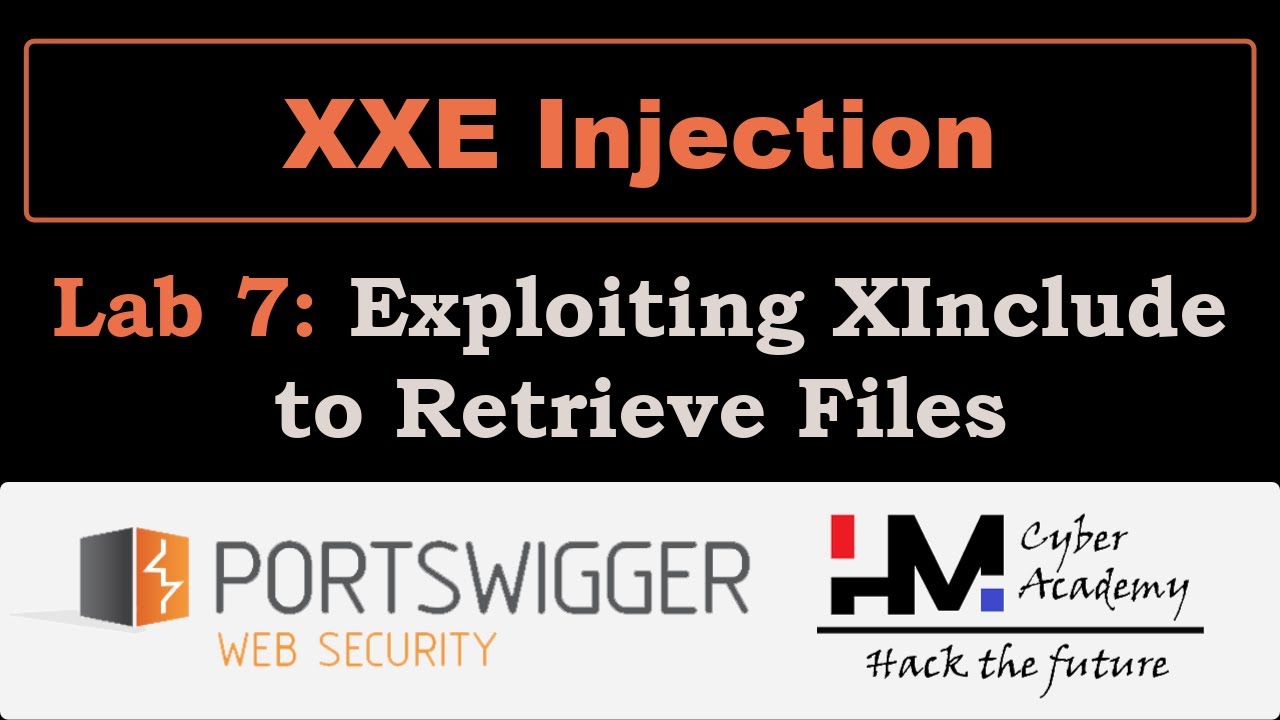 Xxe Injection 7 Exploiting Xinclude To Retrieve Files Bugbounty Youtube