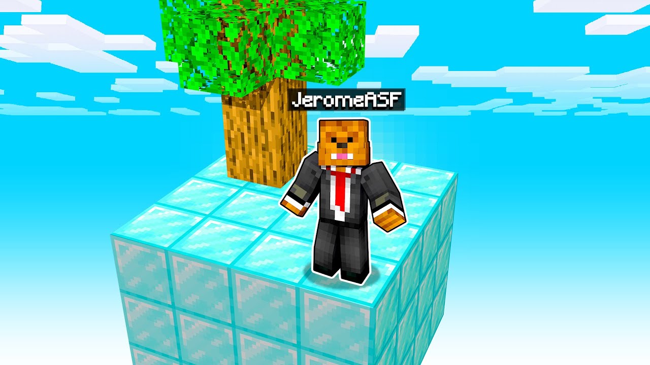 Making $1,000,000 On A 1 Block Minecraft Skyblock - YouTube