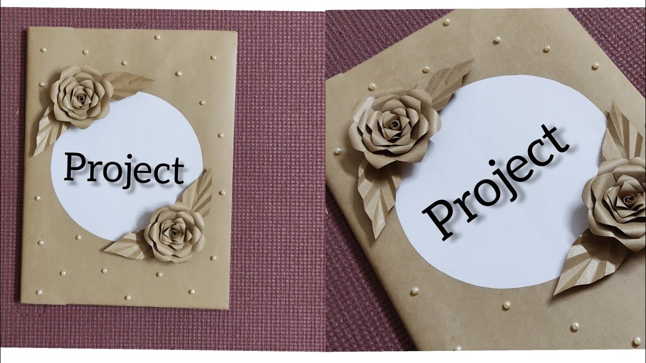 Project file decoration idea - YouTube