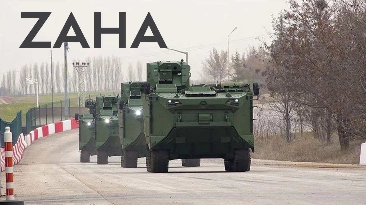 MAV Zaha FNSS: Turkish Navy's New Amphibious Combat Vehicle - YouTube