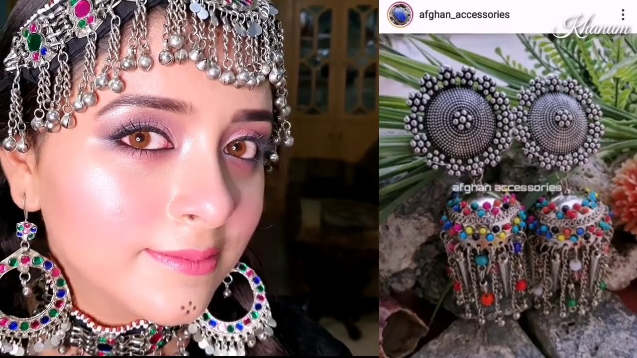 Remedies With Khanum AFGHAN MAKEUP Tutorial With Afghan Antique ...