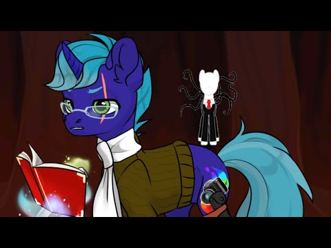 fanfic mlp: slender pony cap 2 - YouTube