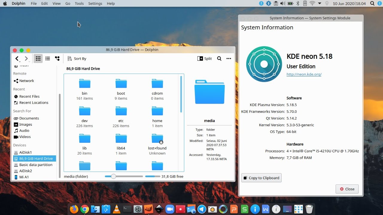 KDE Neon Image and Graphic Editing - YouTube