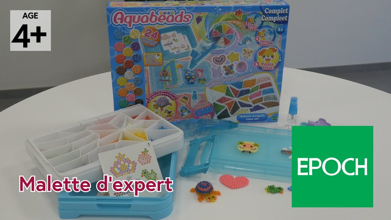 Aquabeads : La malette expert - Démo en français HD FR - YouTube