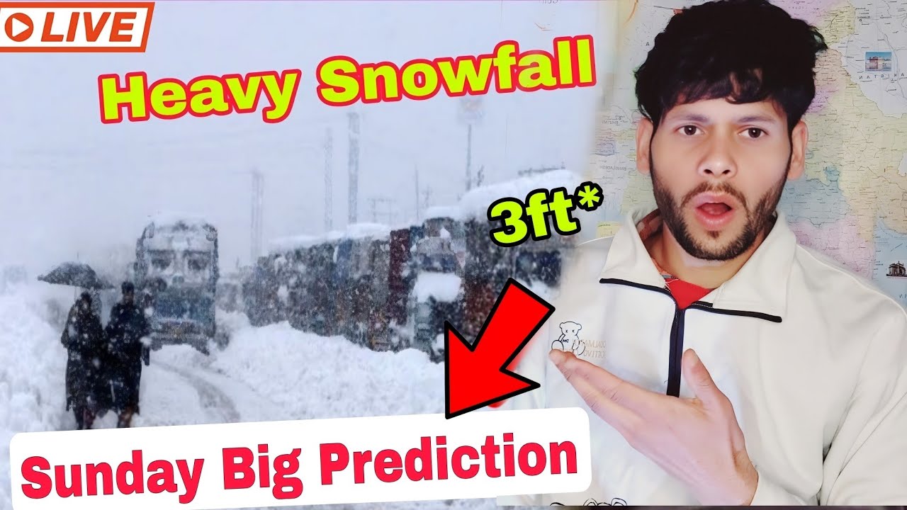Big Snowfall Prediction In Next 03 Days | Heavy Snowfall Prediction ...