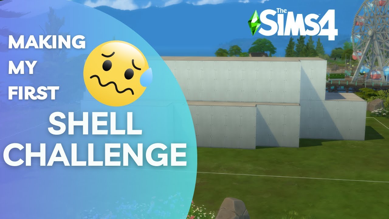I'm Making My First Ever Shell Challenge In The Sims 4 And It's Gonna ...