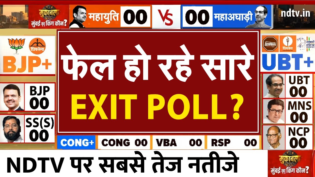 BMC Election Results LIVE Updates | फेल हो रहे सारे EXIT POLL ...