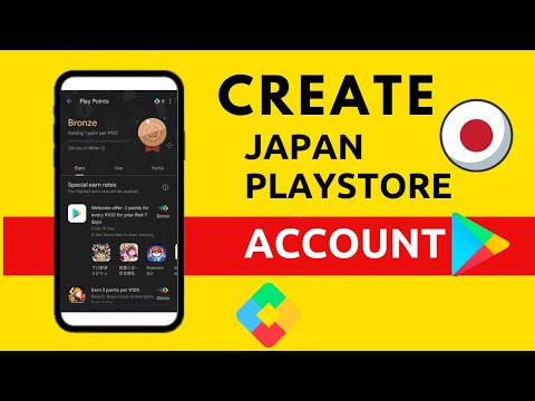 How to Create japan Google play store account| Create Japan Playstore ...