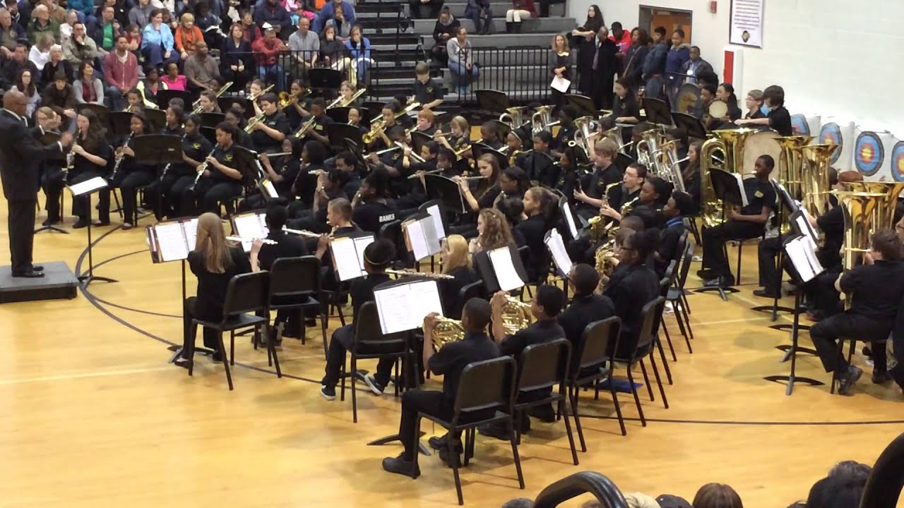 General Ray Davis Middle School 7th Grade Band performs The Tenth ...