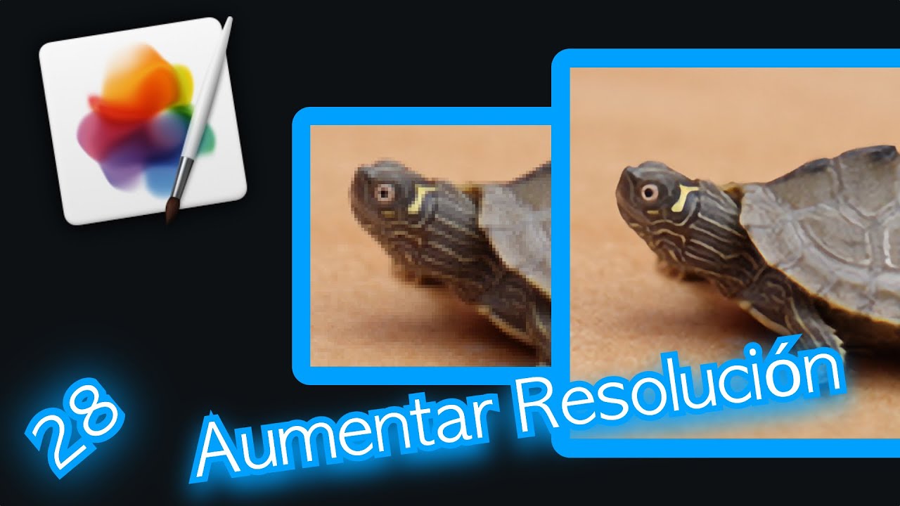 Aumentar Resolución | Tutorial Pixelmator Pro | Episodio 28 - YouTube