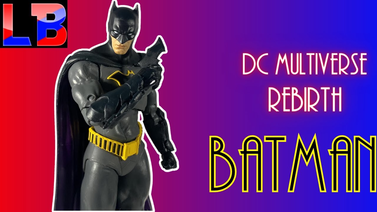 One Of Comics Greatest Batman Designs | DC Multiverse Rebirth Batman ...