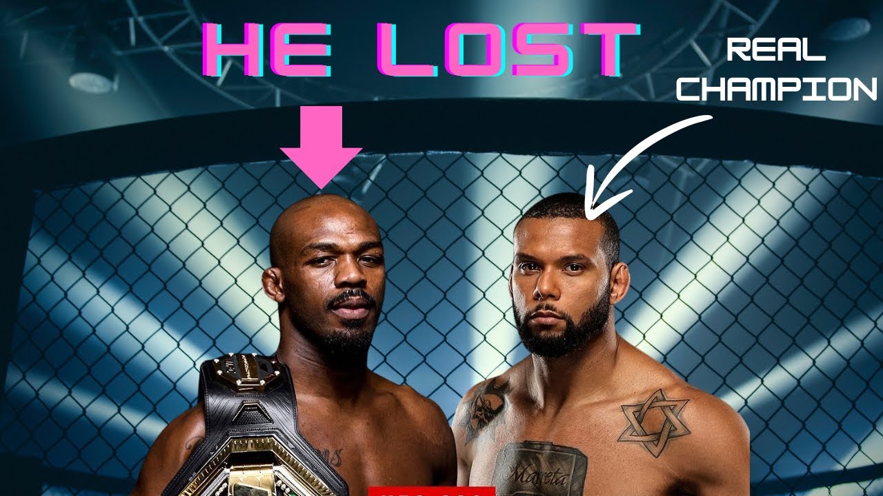 Proof Jon Jones Lost This Fight - YouTube