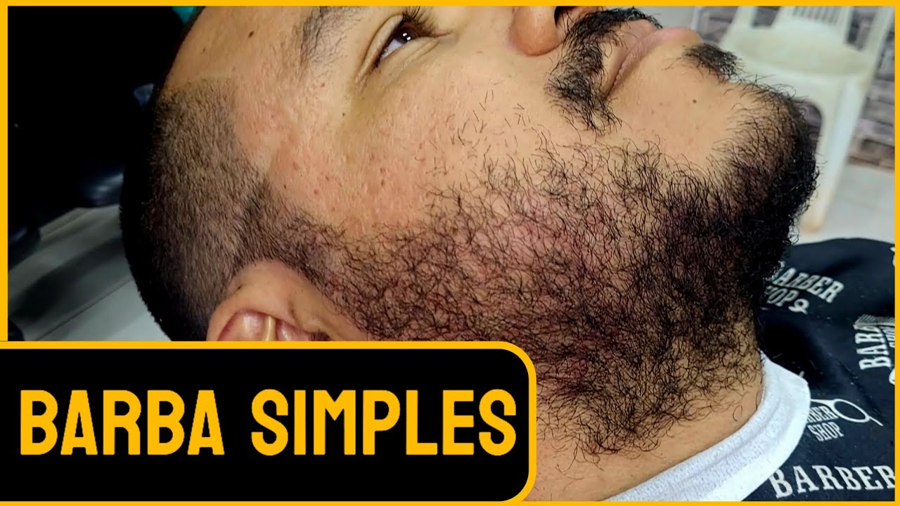 Corte de Barba Simples e Rápido ! - YouTube