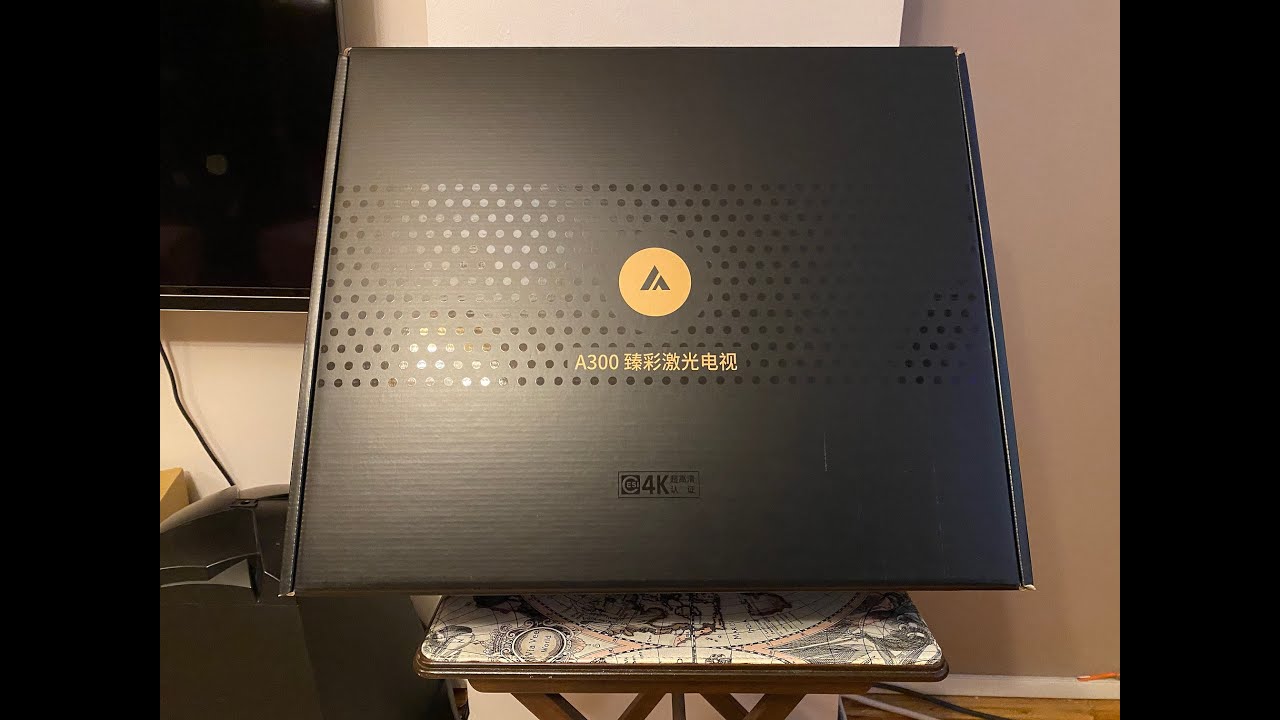 Xiaomi 4K Wemax A300 Ultrashort Kısa Mesafeli Lazer Projeksiyon - YouTube