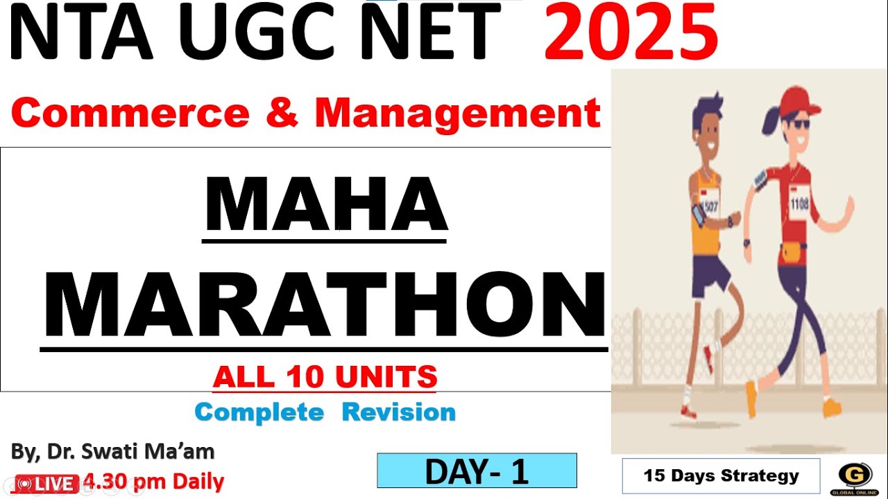 Complete Commerce Marathon all 10 unit revision with IMP MCQS II UGC NET 2025 PAPER 2 Commerce ...