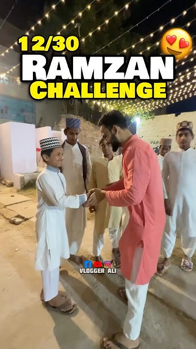 12/30 Ramzan Challenge 😱😱 || MINIVLOG #76 || #shorts #minivlog #vlog #ashortaday #tranding # ...