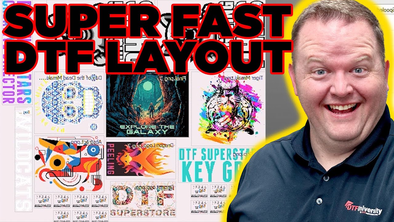 How to Lay Out DTF Graphics Fast in Digital Factory 11 - YouTube
