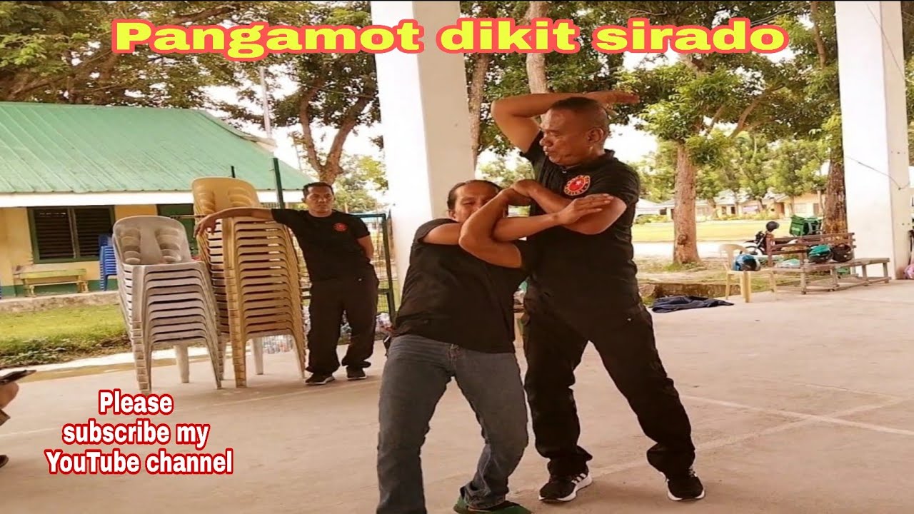 Close quarter combat pangamot Filmocan San Miguel Eskrima - YouTube