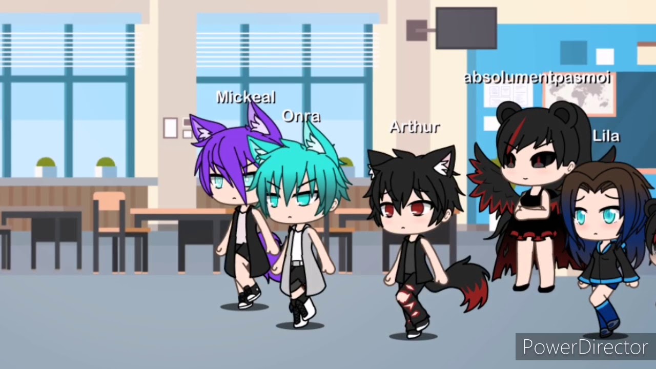 Une Oméga contre 3 Alphas | Gacha life | Partie 1 - YouTube