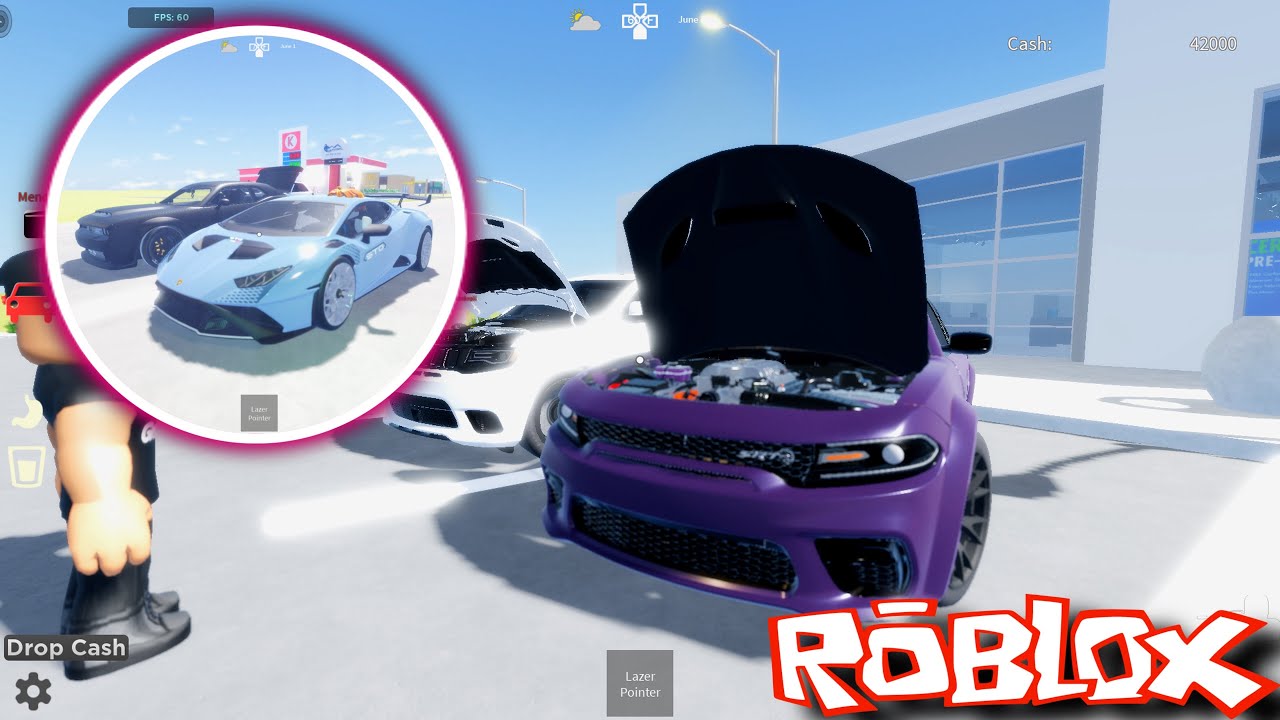 ROBLOX: 1,670HP HELLCAT TAKESOVER GREENVILLE DEALERSHIP PARKING LOT 🔥😱🔥 ...