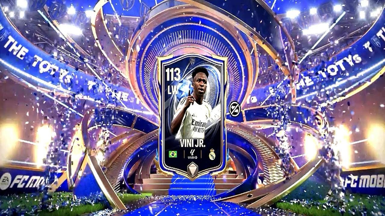 🔥 113 OVR VINI JR TOTY 😱 | FC Mobile Pack Opening!#fifamobile #vinijr ...