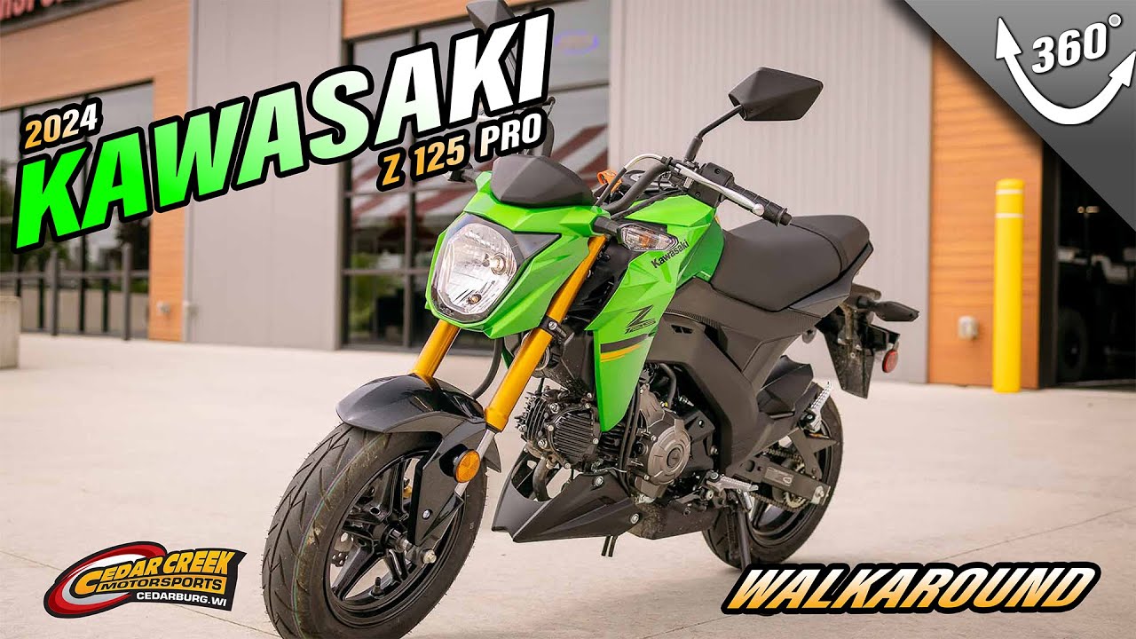 Walkaround | 2024 Kawasaki Z125 PRO - YouTube