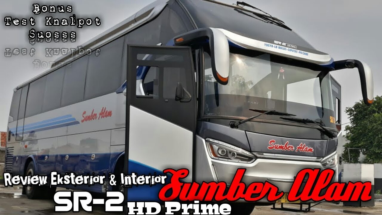 TAMPIL LEBIH BEDA !!Review Terbaru Bus Sumber Alam AA 1458 BV,All New ...