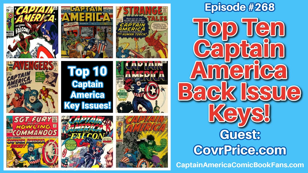 #268: Top 10 Cap Keys! Guest Covrprice.com Ranks the Hottest Captain ...