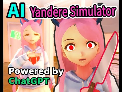 Playing Yandere AI Girlfriend Simulator! (the most sus game ever) (and ...