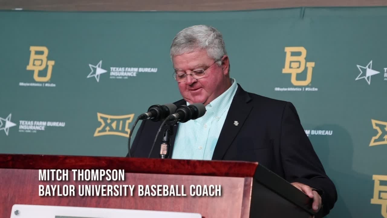 Mitch Thompson - Baylor press conference: 'God is good, and his timing ...