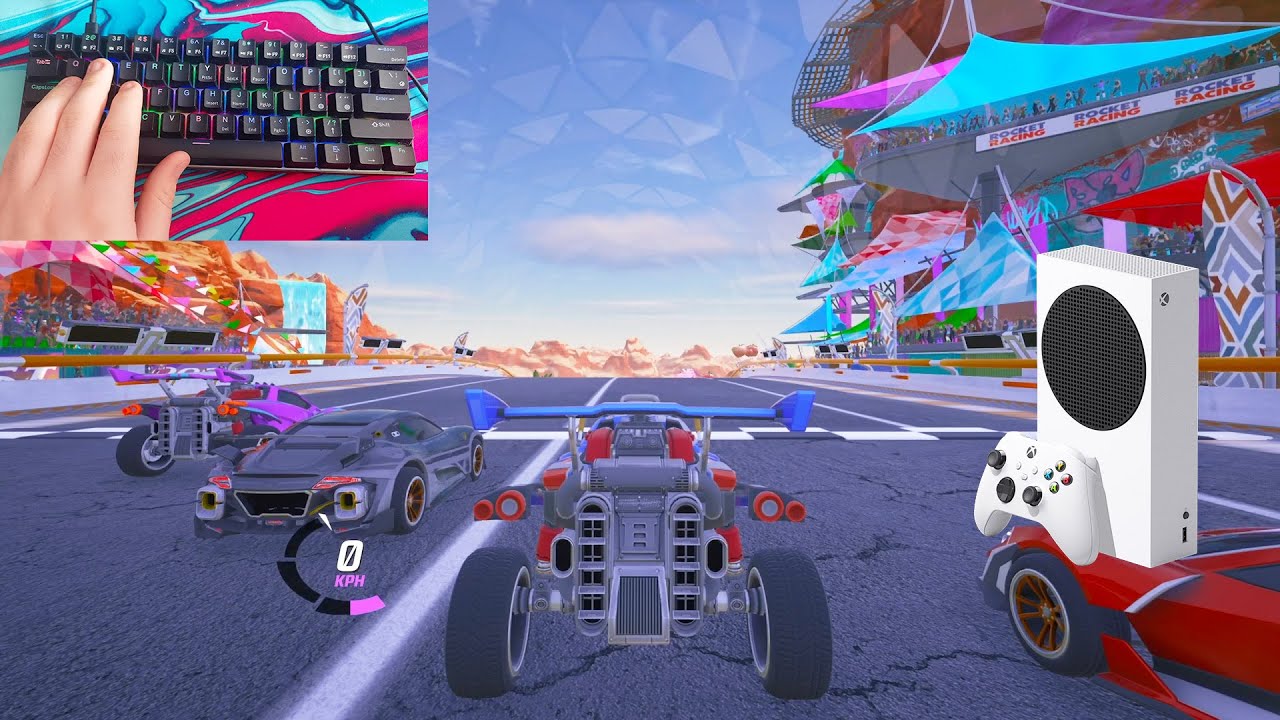 *NEW* Xbox Series S KBM Rocket Racing Handcam (4K 120FPS) - YouTube