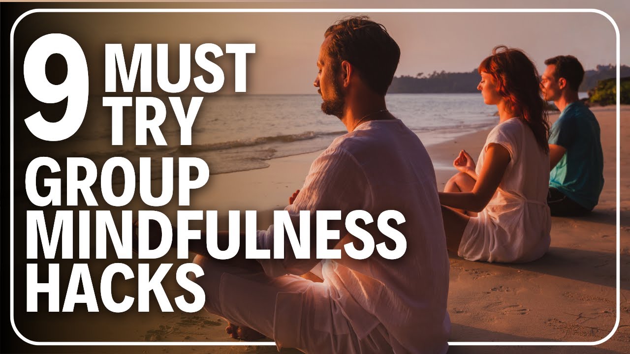 9 Proven Mindfulness Exercises to REDUCE STRESS with Groups - YouTube