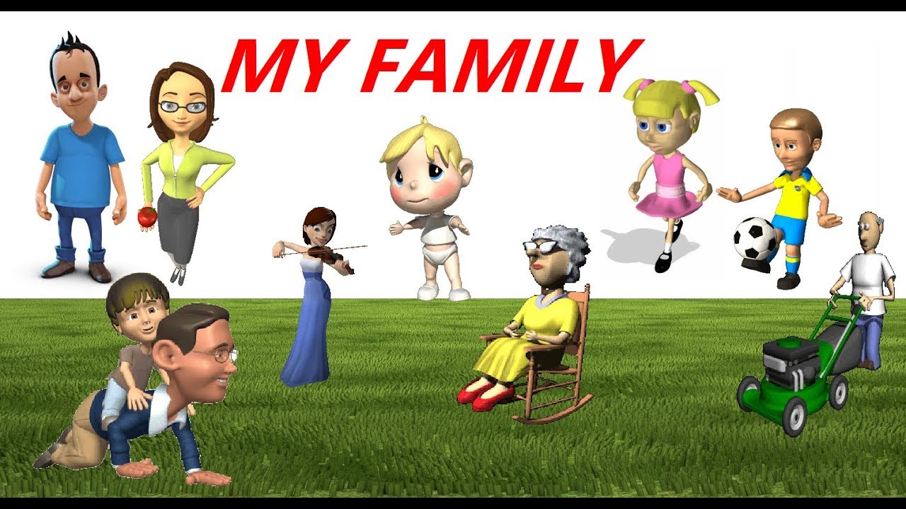 Kids knowing about relations ...FAMILY MEMBERS :-) FAMILY TREE ! - YouTube