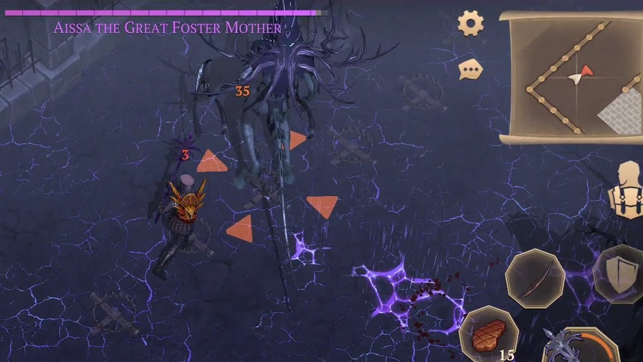 Grim Soul - Aissa Vs. Cursed Mace..! - YouTube