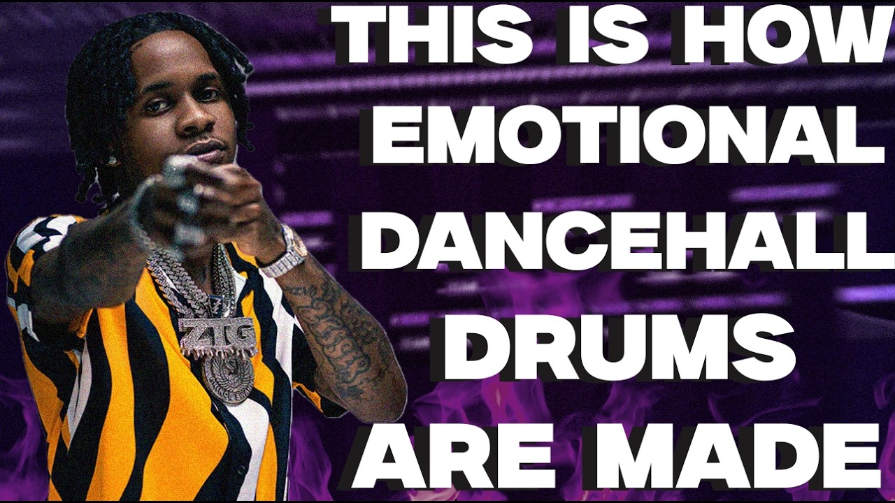 EMOTIONAL DANCEHALL DRUM PATTERN TUTORIAL 101 *MUST WATCH ...