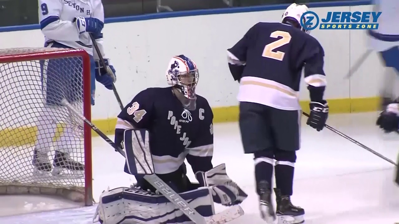 Matt Schoer | Pope John | 2019 JSZ All-Zone Hockey Profile - YouTube