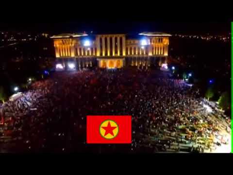 Erdoğan meydan okudu! pkk daeş fetö pyd ypg topunuz gelin !!