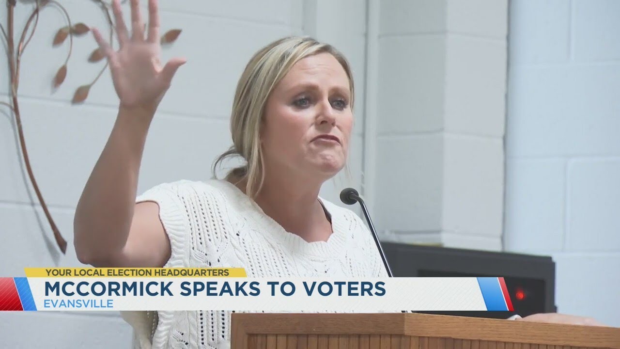 Jennifer McCormick hosts traveling town hall - YouTube