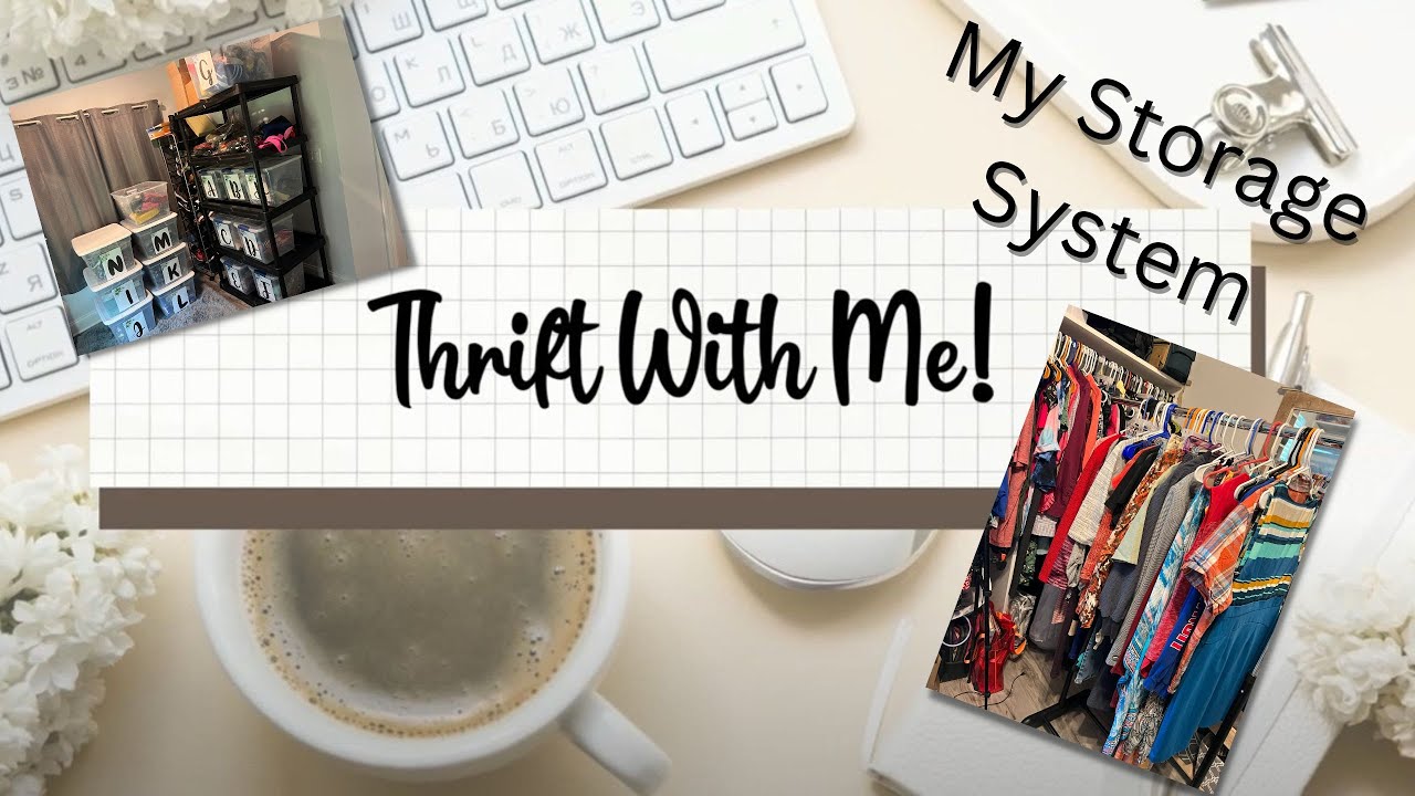 Ebay/Poshmark Thrifting Storage Area! Sneak A Peek! - YouTube