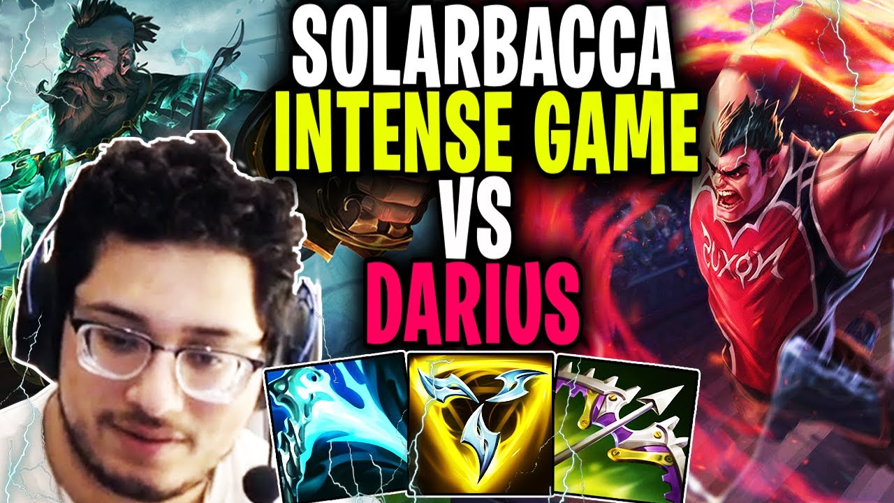 SOLARBACCA Intense Game Vs DARIUS - YouTube