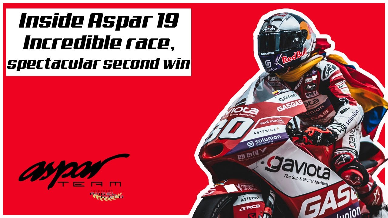 Inside Aspar 2023 19 - Incredible race, spectacular second win - YouTube