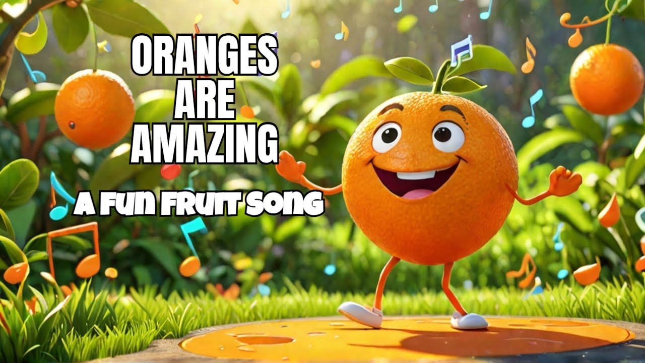 🎵🍊Oranges Are Amazing! A Fun Fruit Song for Kids by @KiddoBeats452 🎵🍊 # ...
